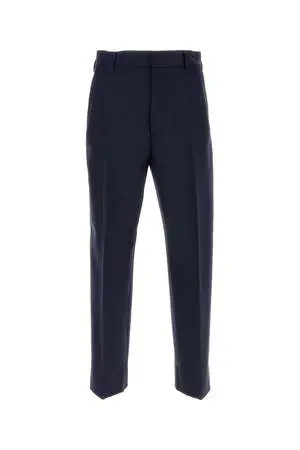 Zegna Wool Trousers With Central Pleats