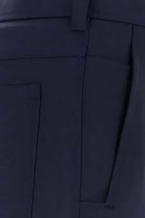 Zegna Wool Trousers With Central Pleats