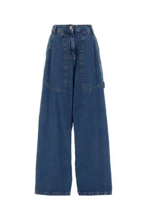 Etro Denim Jeans With Embroidered Detailing - Blue