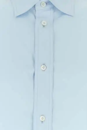 JIL SANDER Light- Poplin Shirt - Blue
