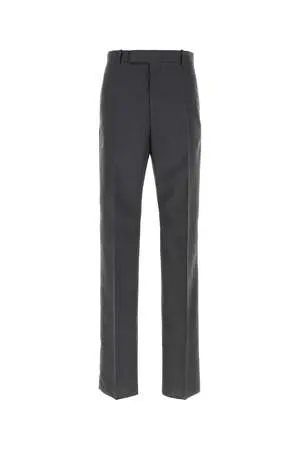JIL SANDER Dark Wool Pant - Grey