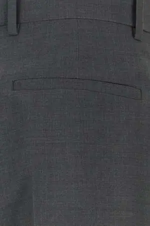 JIL SANDER Pure Virgin Wool Tailored Trousers - Grey