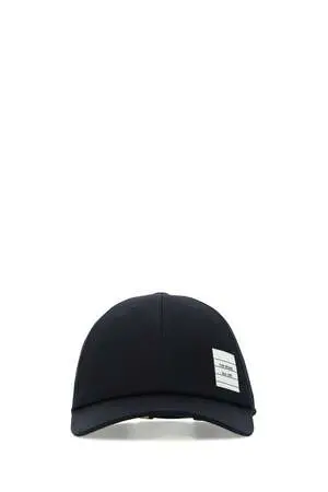Thom Browne Cotton Baseball Cap - Blue