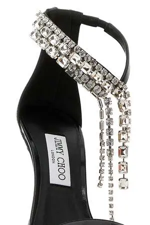 JIMMY CHOO Verity Embellished Stiletto Sandals