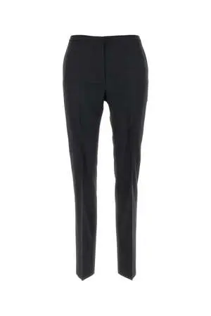 Philosophy Di Lorenzo Serafini Dark Stretch Polyester Blend Trousers