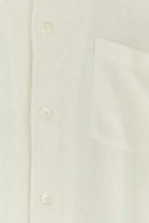 Our Legacy Ivory Polyester Blend Shirt - White