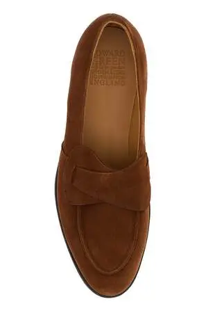 EDWARD GREEN Suede Lulworth Loafers