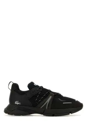 Lacoste Fabric L003 Sneakers With Crocodile Print