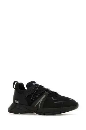 Lacoste Fabric L003 Sneakers With Crocodile Print