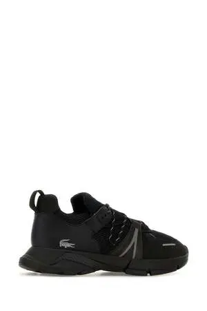 Lacoste Fabric L003 Sneakers With Crocodile Print