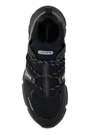 Lacoste Fabric L003 Sneakers With Crocodile Print