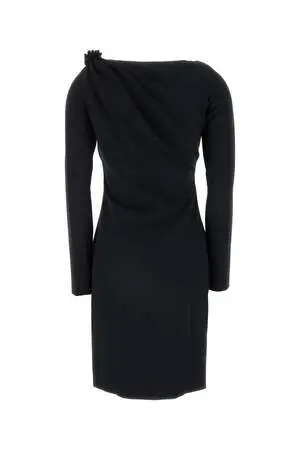 JW Anderson Stretch Polyester Blend V-neck Dress