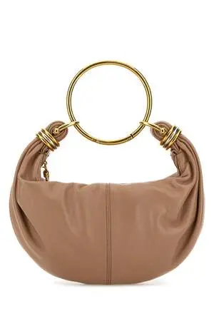 Chloé Antiqued Leather Bracelet Handbag
