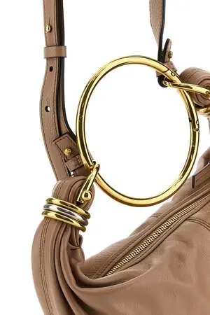 Chloé Antiqued Leather Bracelet Handbag