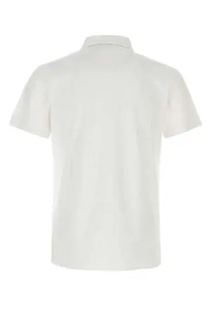 Burberry Piquet Polo Shirt - White