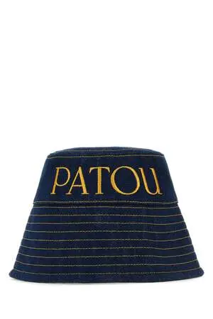 PATOU Dark Denim Bucket Hat