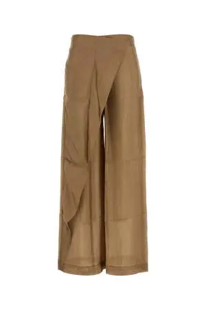 THE ROSE IBIZA Camel Silk Amanda Pant