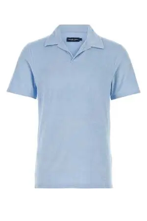 Men's Light Blue Polos