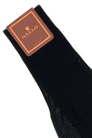 GALLO Midnight Cotton Socks - Blue
