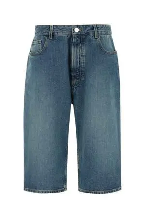 Alaïa Denim Bermuda Shorts
