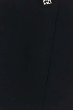 Givenchy Wool Midi Skirt With 4g Detail