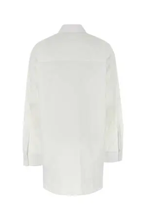 Givenchy Poplin Oversize Shirt With Embellished Collar