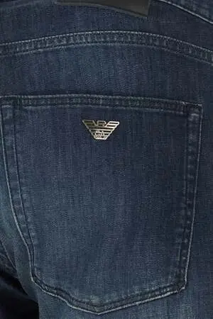 Emporio Armani Stretch Denim Jeans - Blue