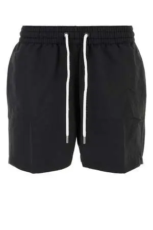 Frescobol Carioca Polyester Sport Swimming Shorts - Black