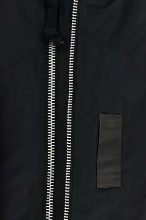 Mihara Yasuhiro Layered Nylon Bomber Jacket - Black
