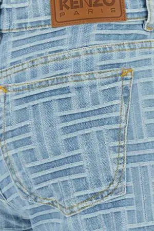Kenzo Embroidered Denim Jeans