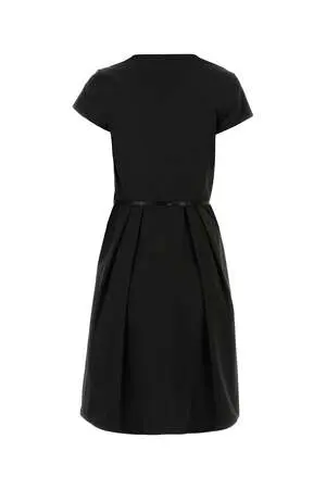 Givenchy Taffetas Mini Dress With 4g Bow Detail