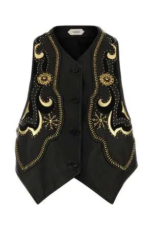 Versace Nappa Leather Vest