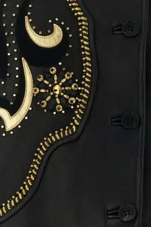 Versace Nappa Leather Vest