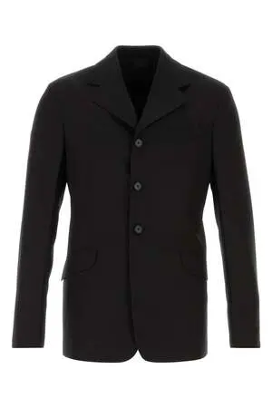 JIL SANDER Wool Blazer - Black