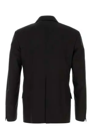 JIL SANDER Wool Blazer - Black
