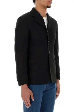 JIL SANDER Wool Blazer - Black