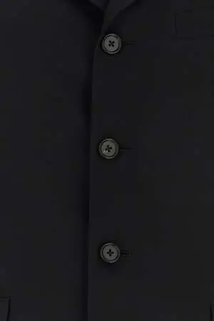 JIL SANDER Wool Blazer - Black