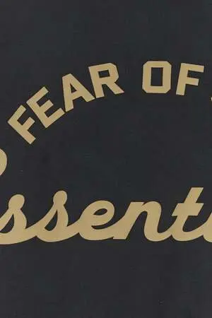 Fear Of God Cotton Oversize Sweatshirt With Logo Print - Black