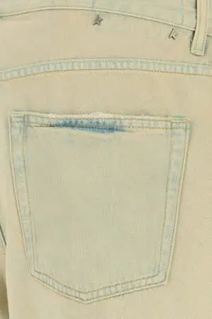 GOLDEN GOOSE Vintage Effect Denim Jeans - Light Brown