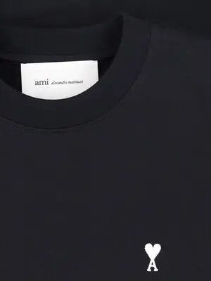 AMI Paris T-shirt " De Coeur - Black