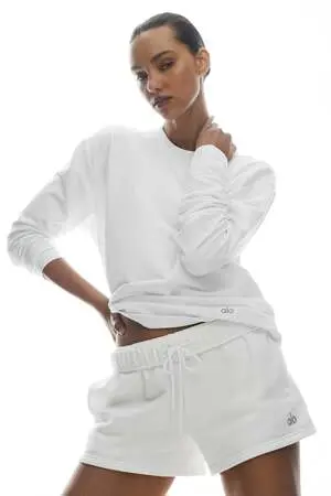 Alo Yoga Double Take Long Sleeve Crewneck Top