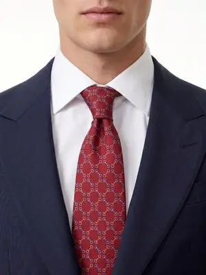 Gucci Jacquard Silk Tie