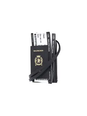 Balenciaga Smartphone Holder "passport - Black
