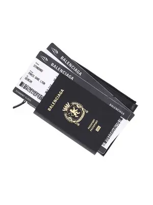 Balenciaga Smartphone Holder "passport - Black