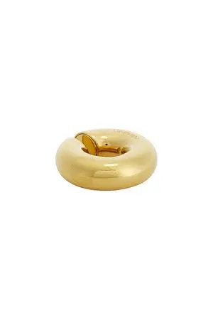 Saint Laurent Gold-tone Brass Earcuff - Dore