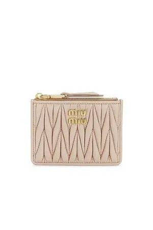 Miu Miu Card Case - Cipria