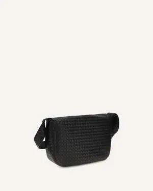 Bottega Veneta Large Veneto Shoulder Bag - Black