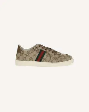 Gucci Gg Canvas Stretch Sneakers - Beige