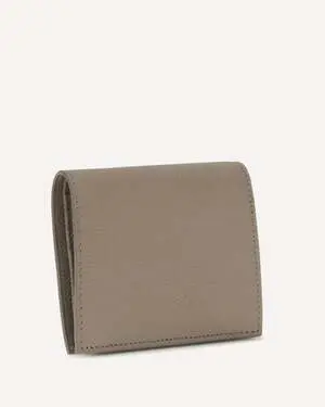 FERRAGAMO Gancini Wallet - Beige