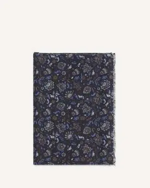 Kiton Paisley Patterned Scarf